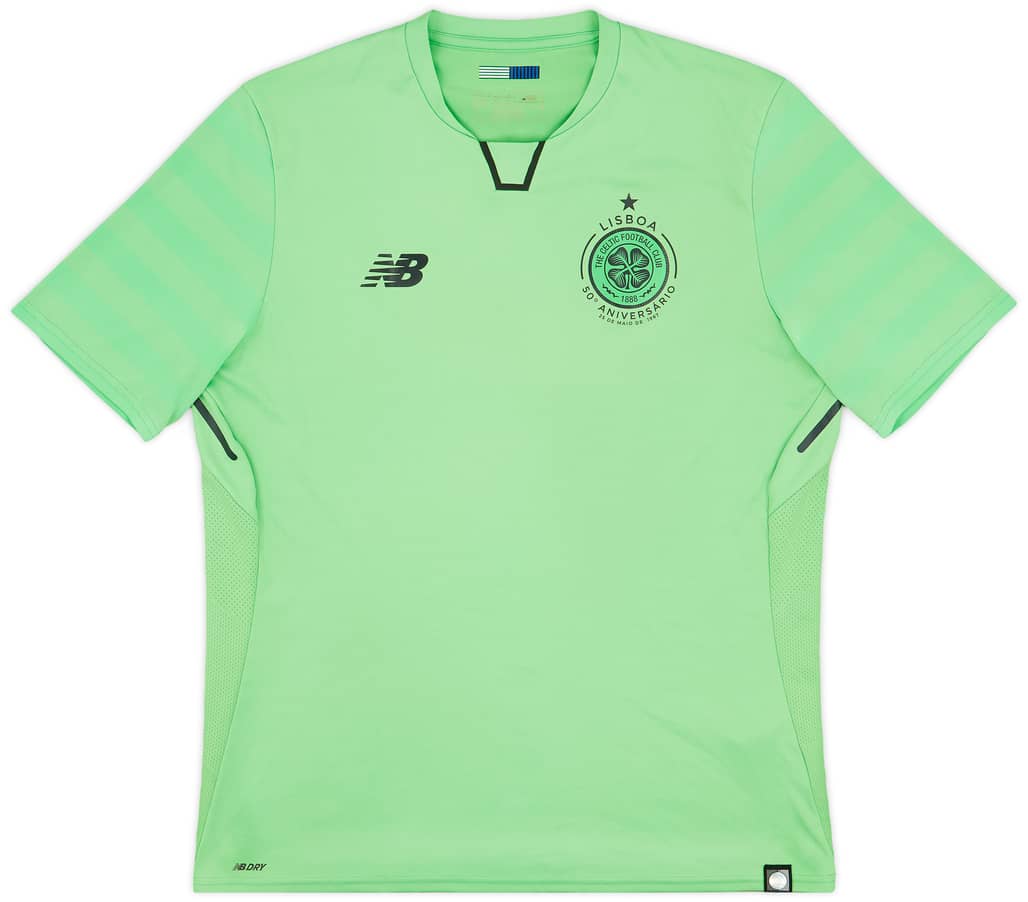 2017-18 Celtic New Balance Training Shirt - 8/10 - (L)