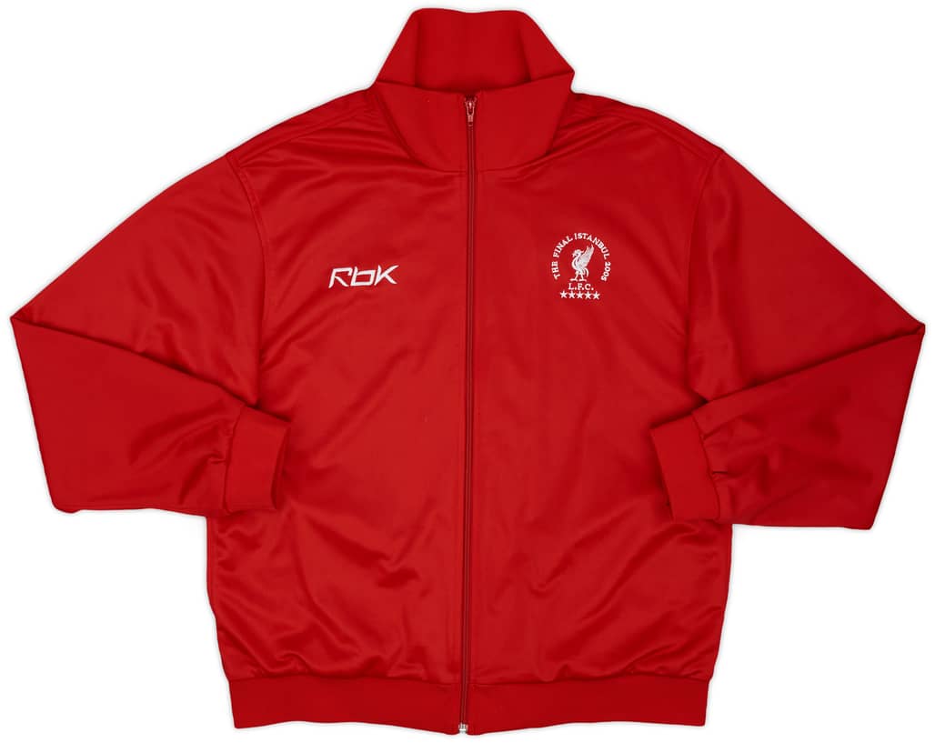 2005 Liverpool Reebok The Final Istanbul Track Jacket - 8/10 - (L)