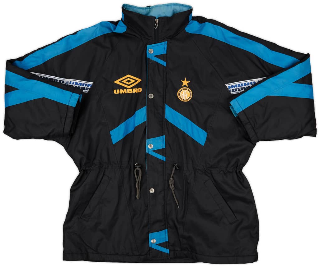 1997-98 Inter Milan Umbro Padded Bench Coat - 6/10 - (XXL)