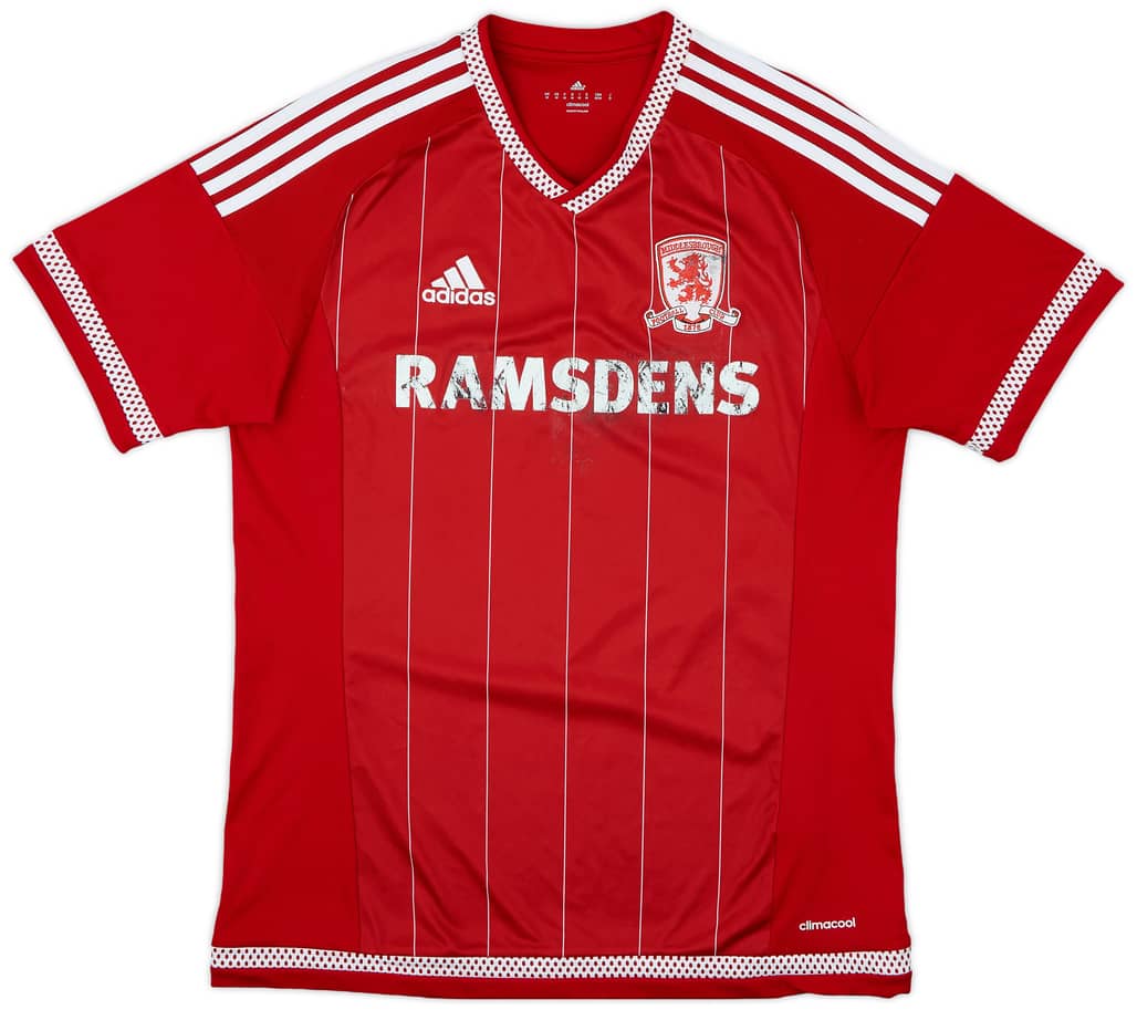2015-16 Middlesbrough Home Shirt - 4/10 - (M)