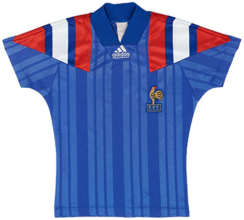 1992-94 France Home Shirt - 8/10 - (XXS)