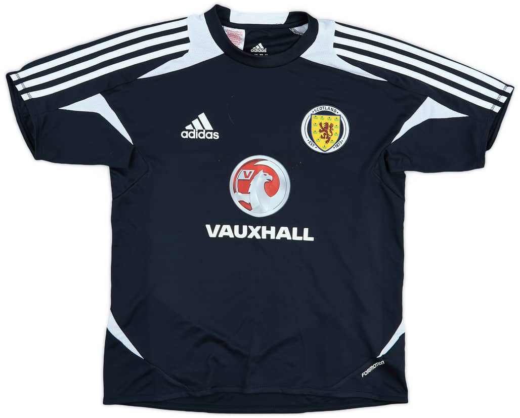 2011-12 Scotland Formotion adidas Training Shirt - 9/10 - (M.Boys)