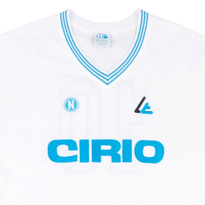 1984-85 Napoli Linea Time-Reissue Away L/S Shirt #10 1984-85 Napoli Linea Time-Reissue Away L/S Shirt #10