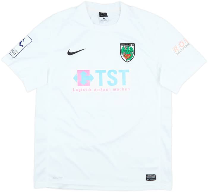 2012-13 Wormatia Worms Match Issue Away Shirt Rosner #23