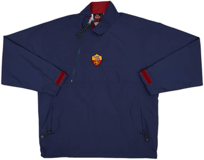 2001-03 Roma Kappa 1/4 Zip Windbreaker Jacket - 6/10 - (L)