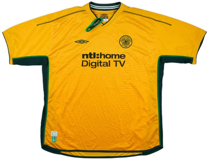 2002-03 Celtic Away Shirt Larsson #7 (XXL)