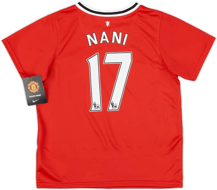 2011-12 Manchester United Home Full Kit Nani #17 (7-8 Years)