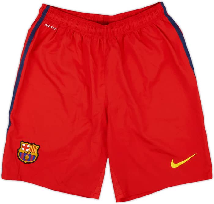 2013-14 Barcelona Away Shorts - 9/10 - (M)