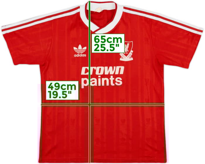 1987-88 Liverpool Home Shirt - 7/10 - (L)