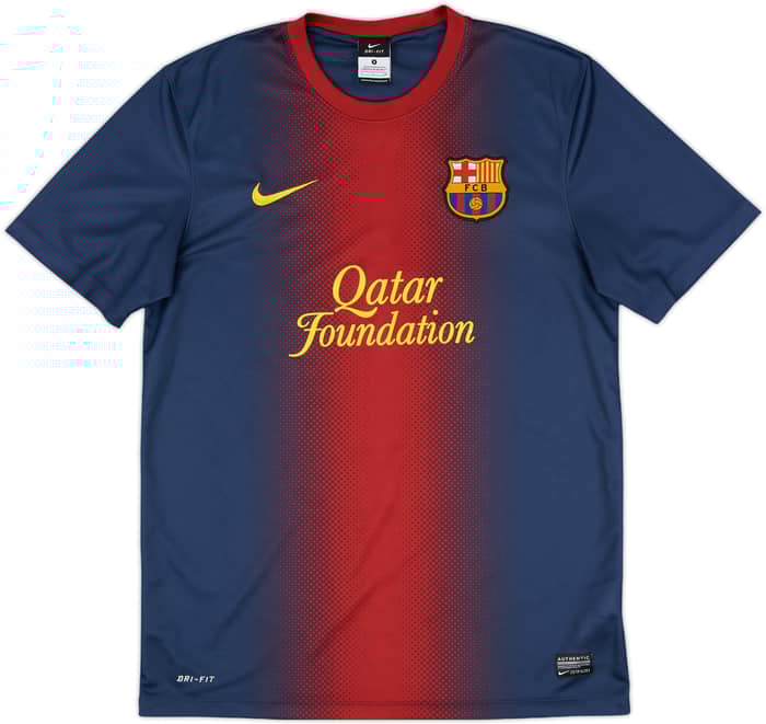 2012-13 Barcelona Basic Home Shirt - 9/10 - (S)