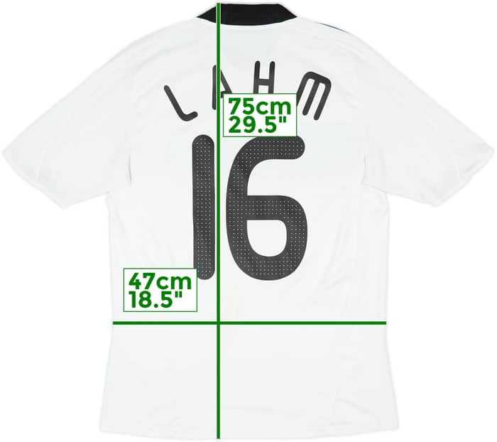 2008-09 Germany Home Shirt Lahm #16 - 7/10 - (S)
