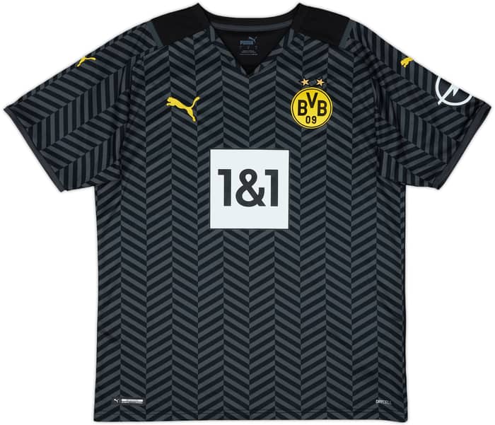 2021-22 Borussia Dortmund Away Shirt Bellingham #22 - 9/10 - (L)
