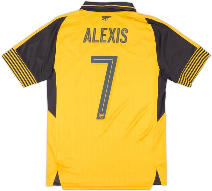 2016-17 Arsenal Away Shirt Alexis #7 - 9/10 - (S)
