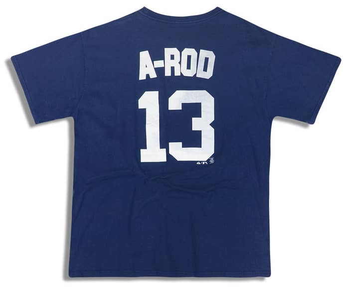 2010s New York Yankees Rodriguez #13 Majestic Tee L