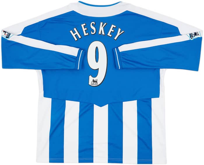 2005-06 Wigan Home L/S Shirt Heskey #9 - 8/10 - (XXL)