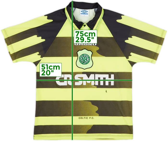 1996-97 Celtic Away Shirt - 6/10 - (M)