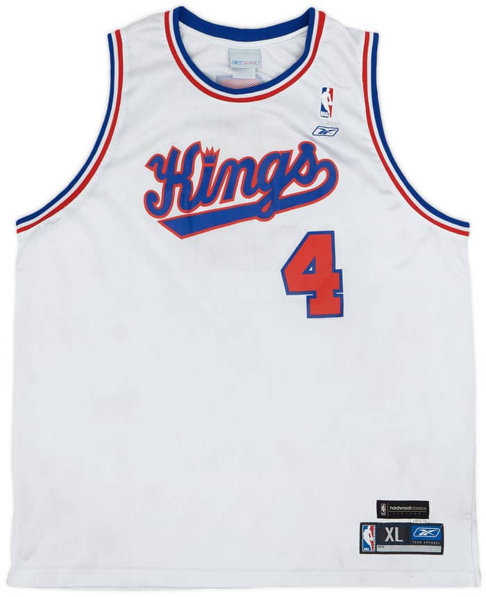 2003-04 Sacramento Kings Webber #4 Reebok Hardwood Classics Jersey - 8/ ...