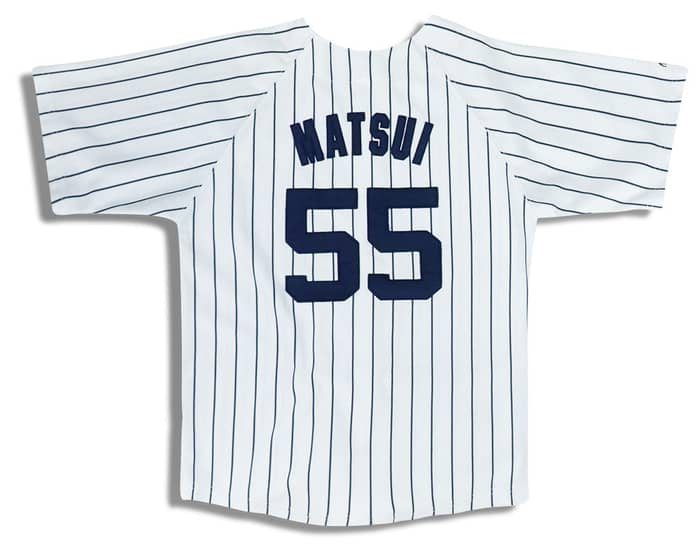 2005-08 New York Yankees Matsui #55 Majestic Jersey (Home) Y