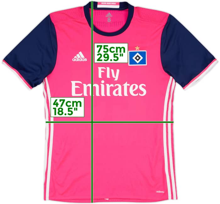 2016-17 Hamburg Player issue Away Shirt Halilovic #23 - 9/10 - (L)