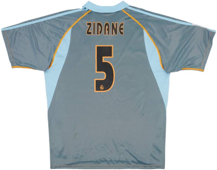 2003-04 Real Madrid Third Shirt Zidane #5 - 6/10 - (L)