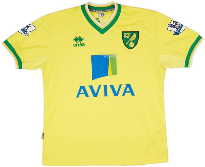 2011-12 Norwich Home Shirt - 6/10 - (M)