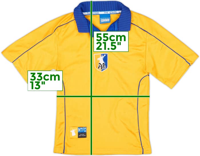 2000-01 Mansfield Home Shirt - 9/10 - (S.Boys)