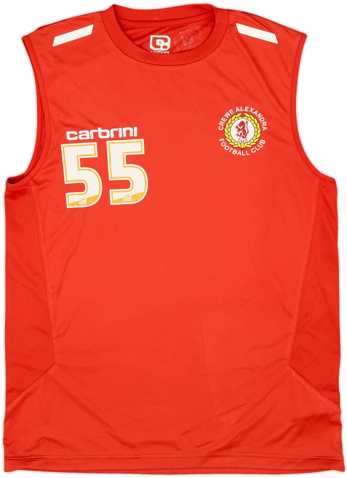 2012-13 Crewe Alexandra Player Issue Carbrini Training Vest - 5/10 - (M)