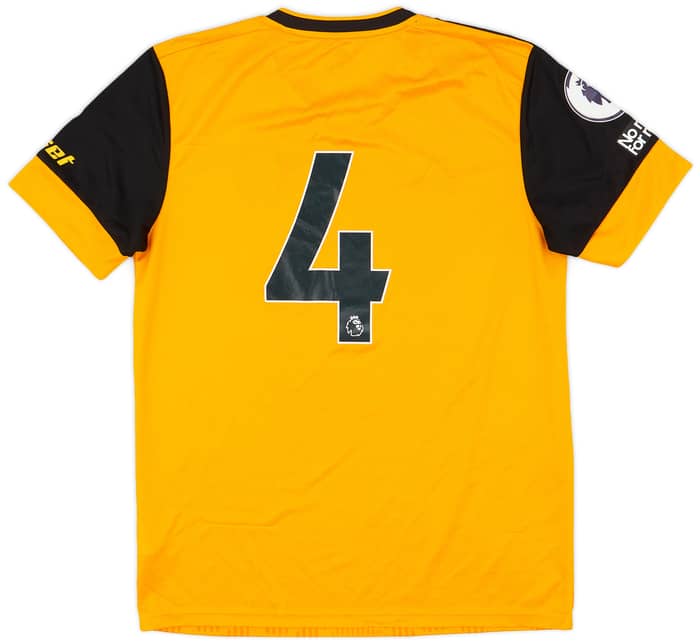2020-21 Wolves Match Issue Home Shirt #4