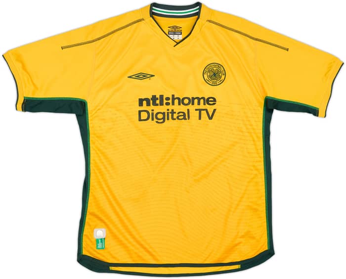 2002-03 Celtic Away Shirt Lennon #18 - 7/10 - (L)