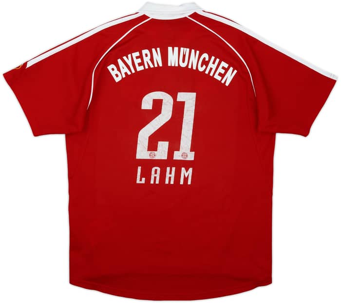 2006-07 Bayern Munich Home Shirt Lahm #21 - 5/10 - (XL.Boys)