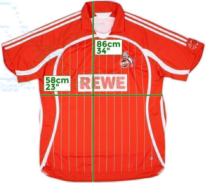 2006-07 FC Koln Home Shirt - 6/10 - (XL)