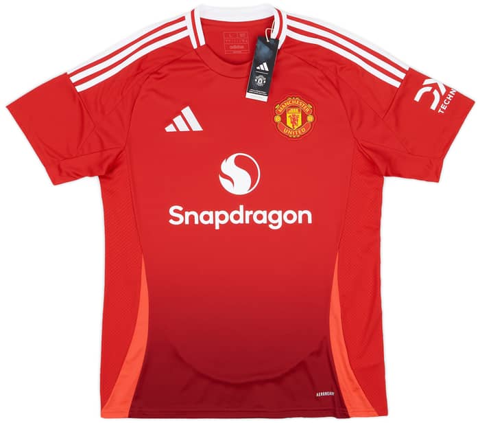 2024-25 Manchester United Home Shirt Toone #7 (Unisex Fit)