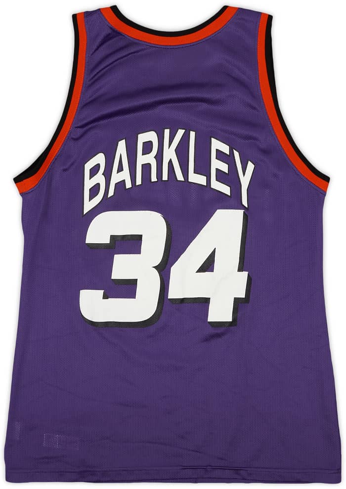 1992-95 Phoenix Suns Barkley #34 Champion Away Jersey - 9/10 - (M)