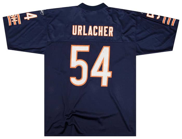 2001 Chicago Bears Urlacher #54 Reebok Jersey (Home) L