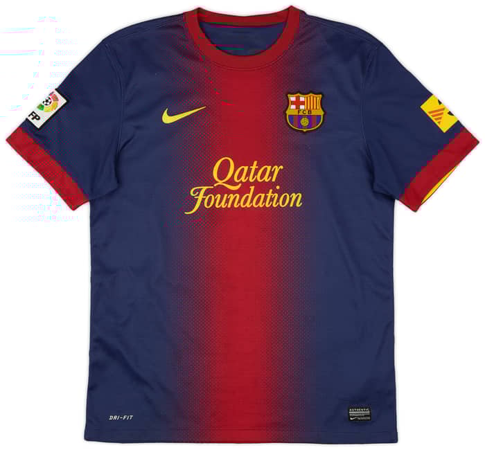 2012-13 Barcelona Home Shirt Messi #10 - 8/10 - (M)