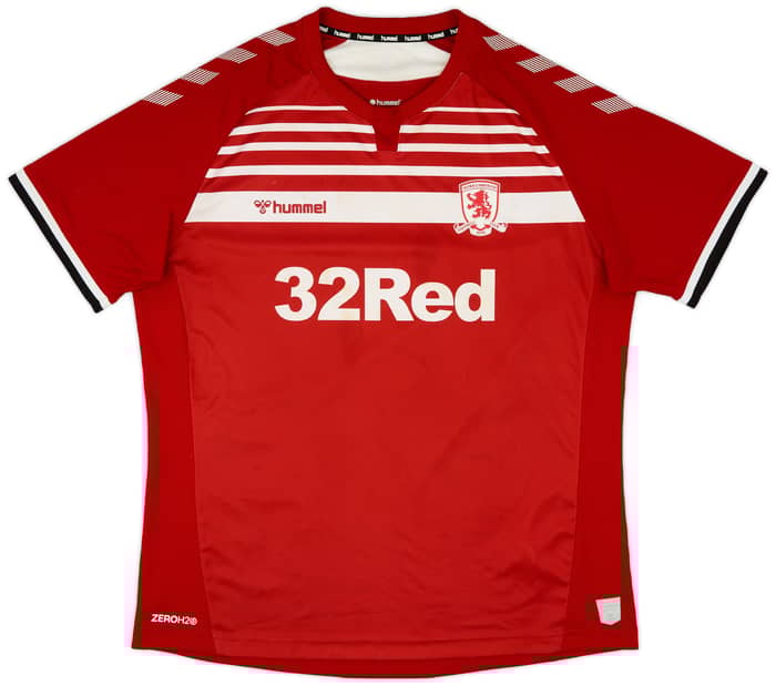 2019-20 MIddlesbrough Home Shirt - 6/10 - (XXL)