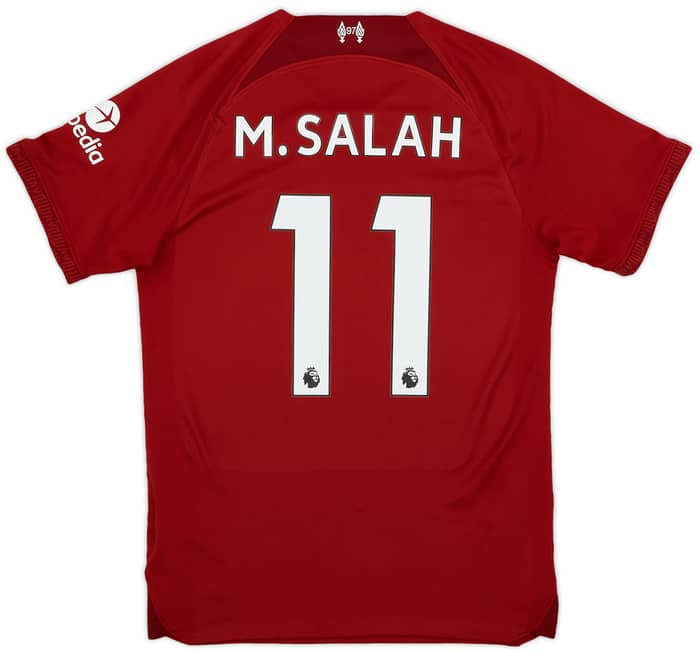2022-23 Liverpool Home Shirt M.Salah #11 - 8/10 - (S)