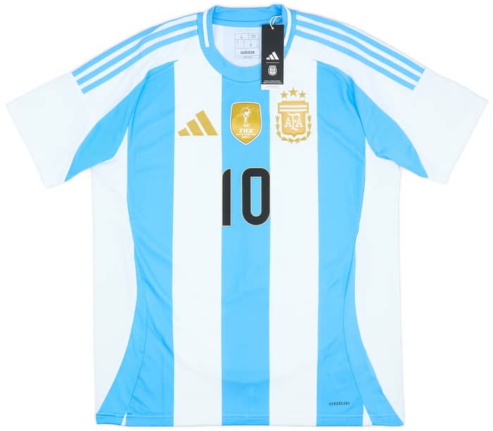 2024-25 Argentina Home Shirt Messi #10