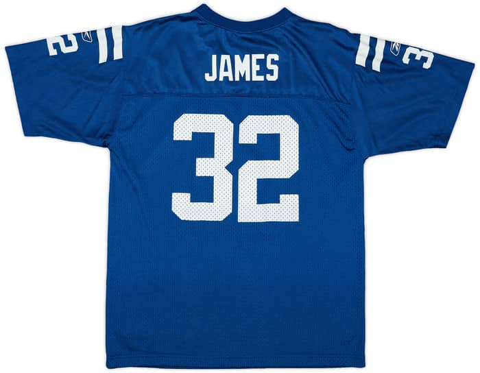 2005 Indianapolis Colts James #32 Reebok Replica Home Jersey - 9/10 ...