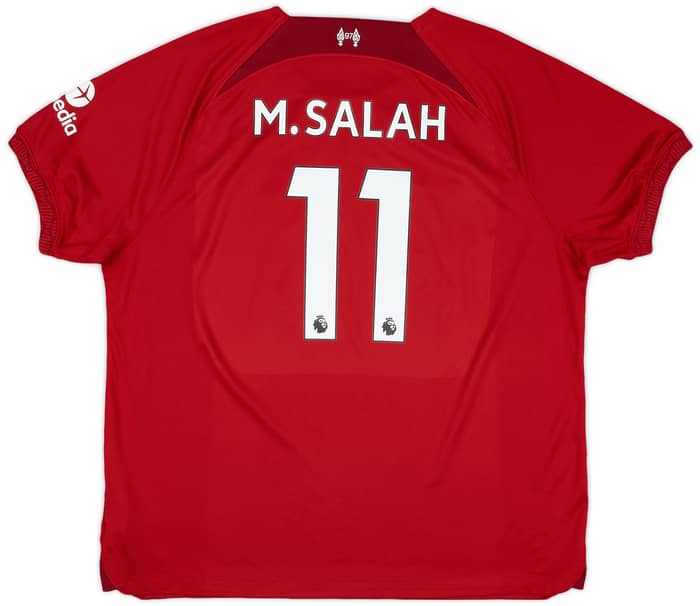2022-23 Liverpool Home Shirt M.Salah #11 - 9/10 - (XXL)