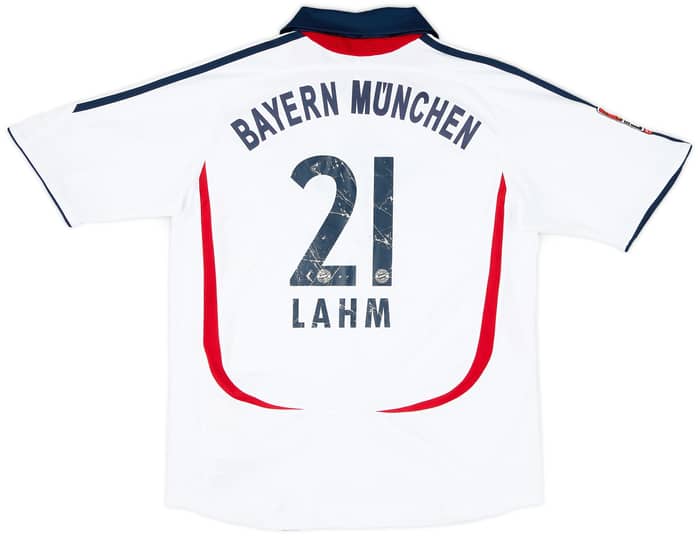 2006-07 Bayern Munich Away Shirt Lahm #21 - 4/10 - (L.Boys)