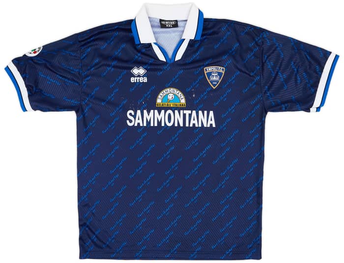 1998-99 Empoli Match Worn Third Shirt Morrone #8
