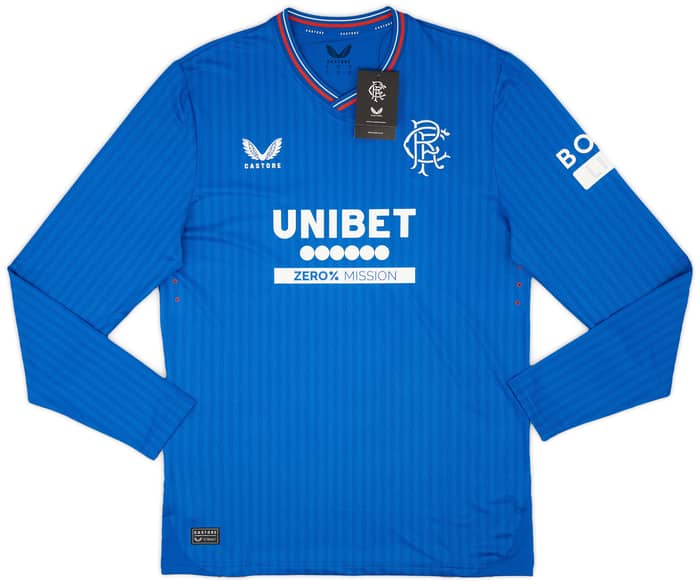 2023-24 Rangers Authentic Home L/S Shirt Tavernier #2 (M)