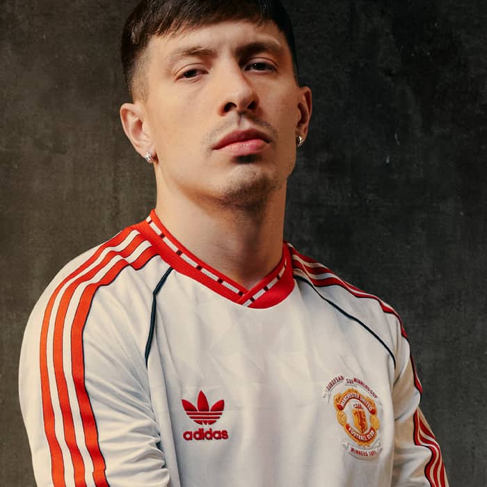 1991 Manchester United adidas Originals Reissue Away L/S Shirt