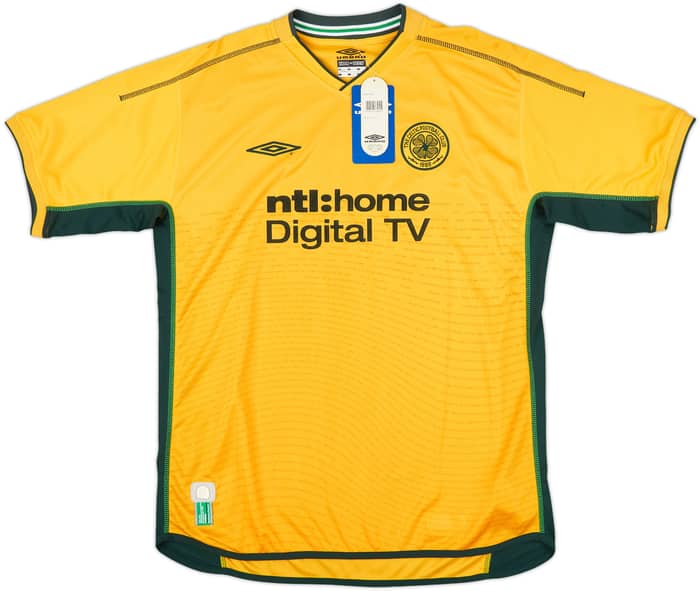 2002-03 Celtic Away Shirt Lennon #18 (L)