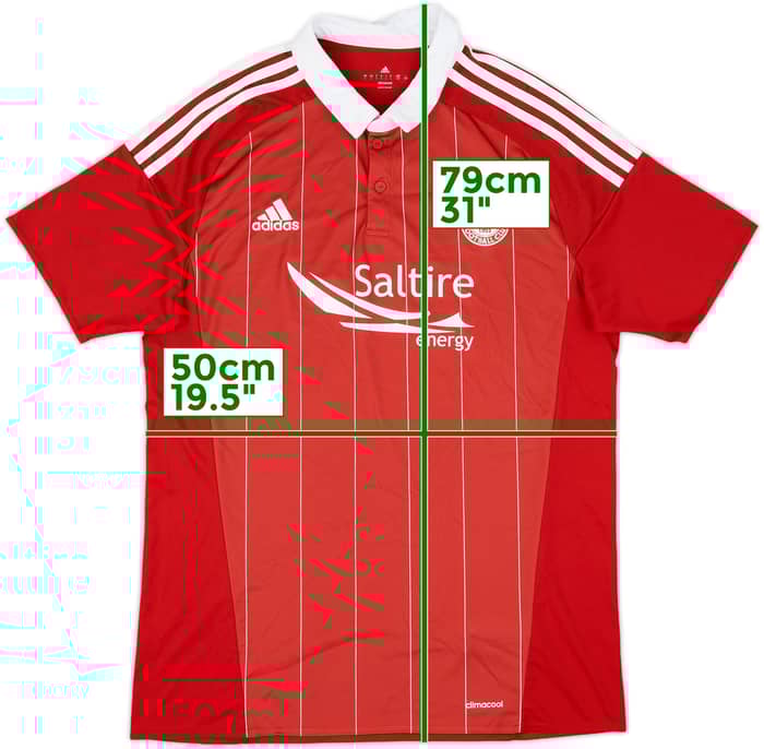 2016-17 Aberdeen Home Shirt - 7/10 - (L)