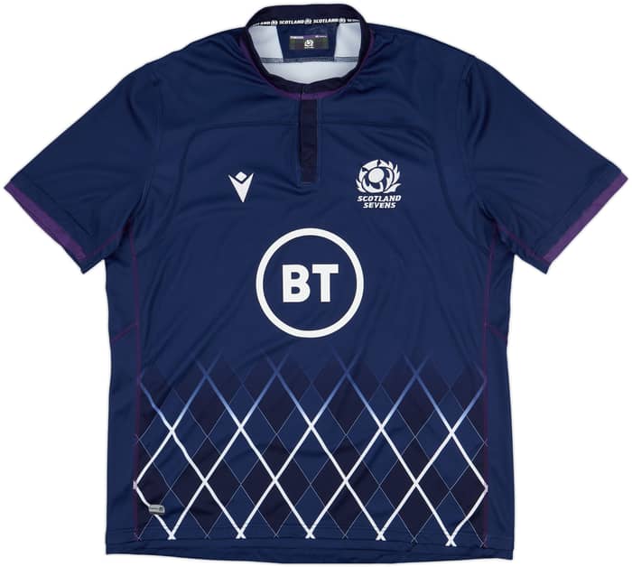 2021-22 Scotland Sevens Rugby Home Shirt - 9/10 - (4XL)