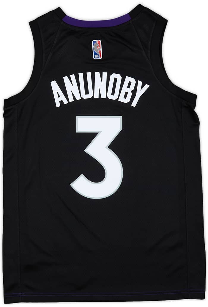 2020-21 Toronto Raptors Anunoby #3 Nike Swingman Alternate Jersey (M)