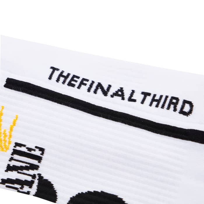 2001-02 Real Madrid Zidane #5 CL Home Crew Socks