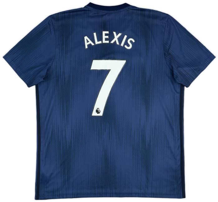 2018-19 Manchester United Third Shirt Alexis #7 - 9/10 - (XL)